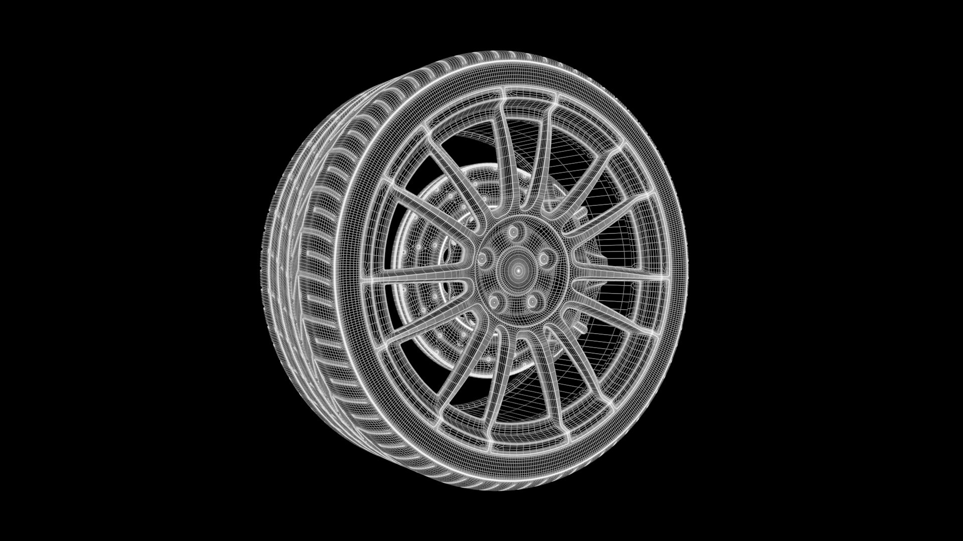 3D Car Wheel - TurboSquid 1595733