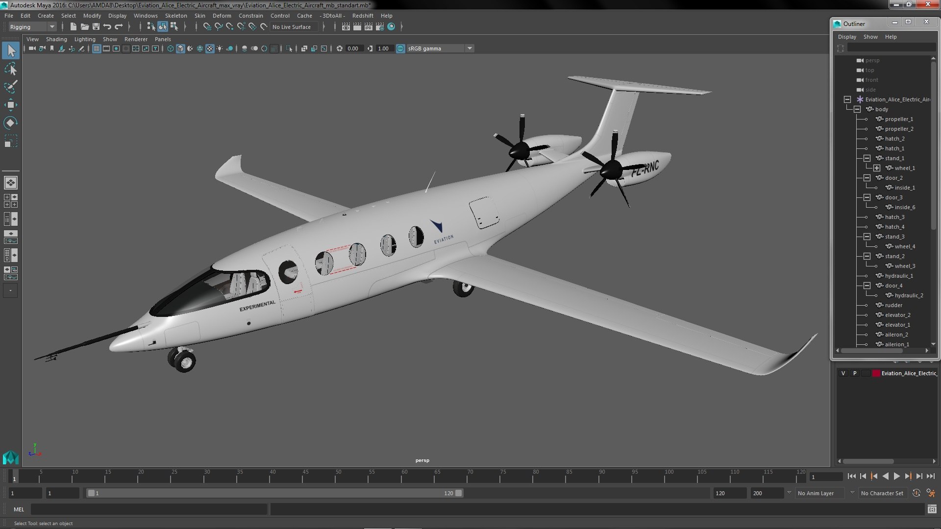 Eviation Alice Electric Aircraft 3D Model - TurboSquid 1910030