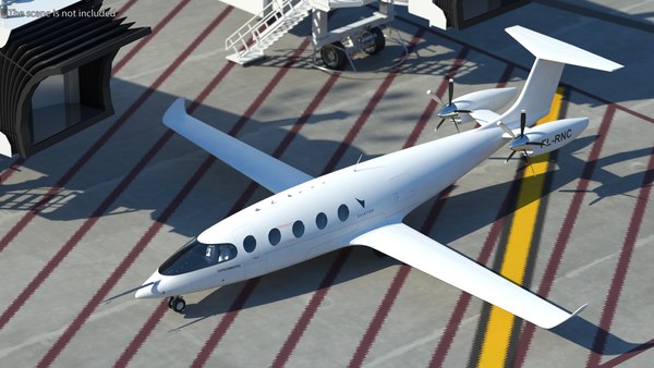 Eviation Alice Electric Aircraft 3D model - TurboSquid 1910030