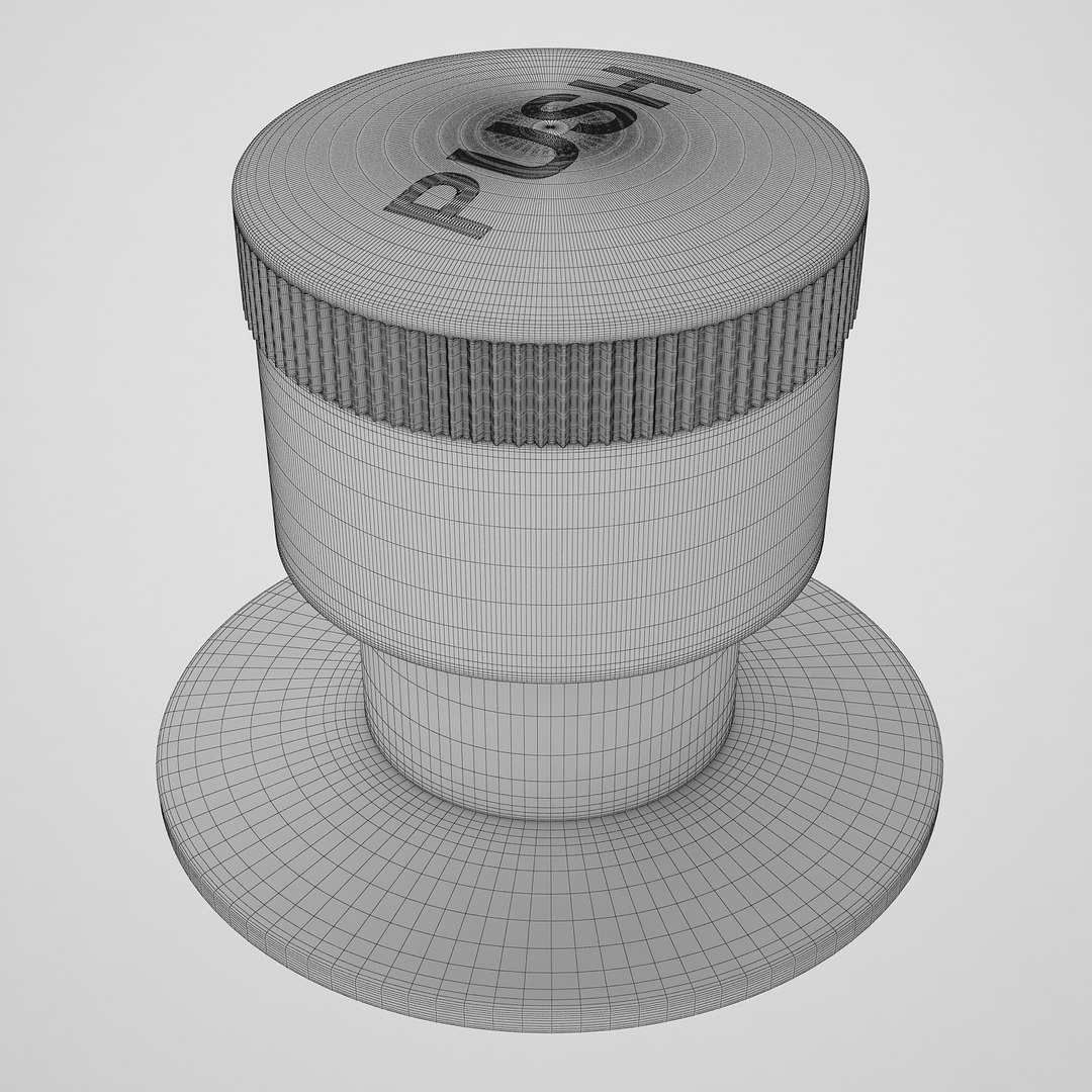 3D Industrial Button Model - TurboSquid 1319839