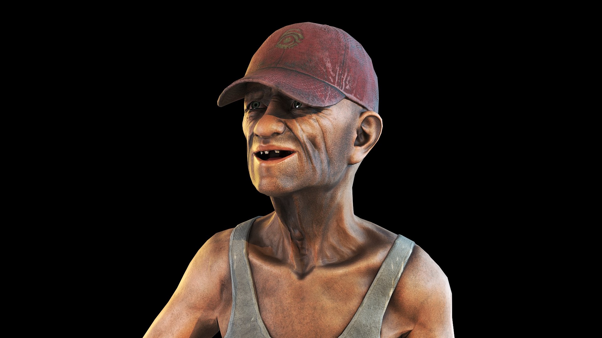 Homeless Person Jerry 3D Model - TurboSquid 2092852