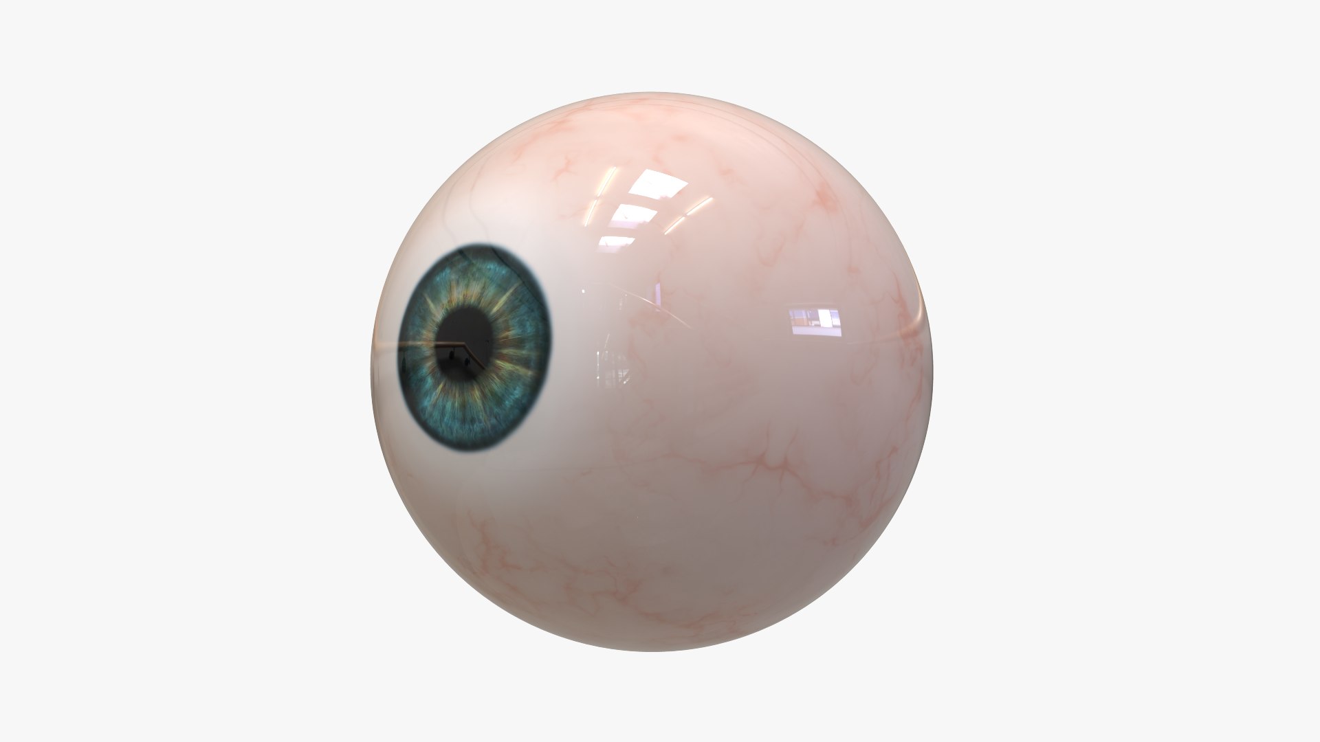 Cartoon Eyeball Character Model - TurboSquid 2123280