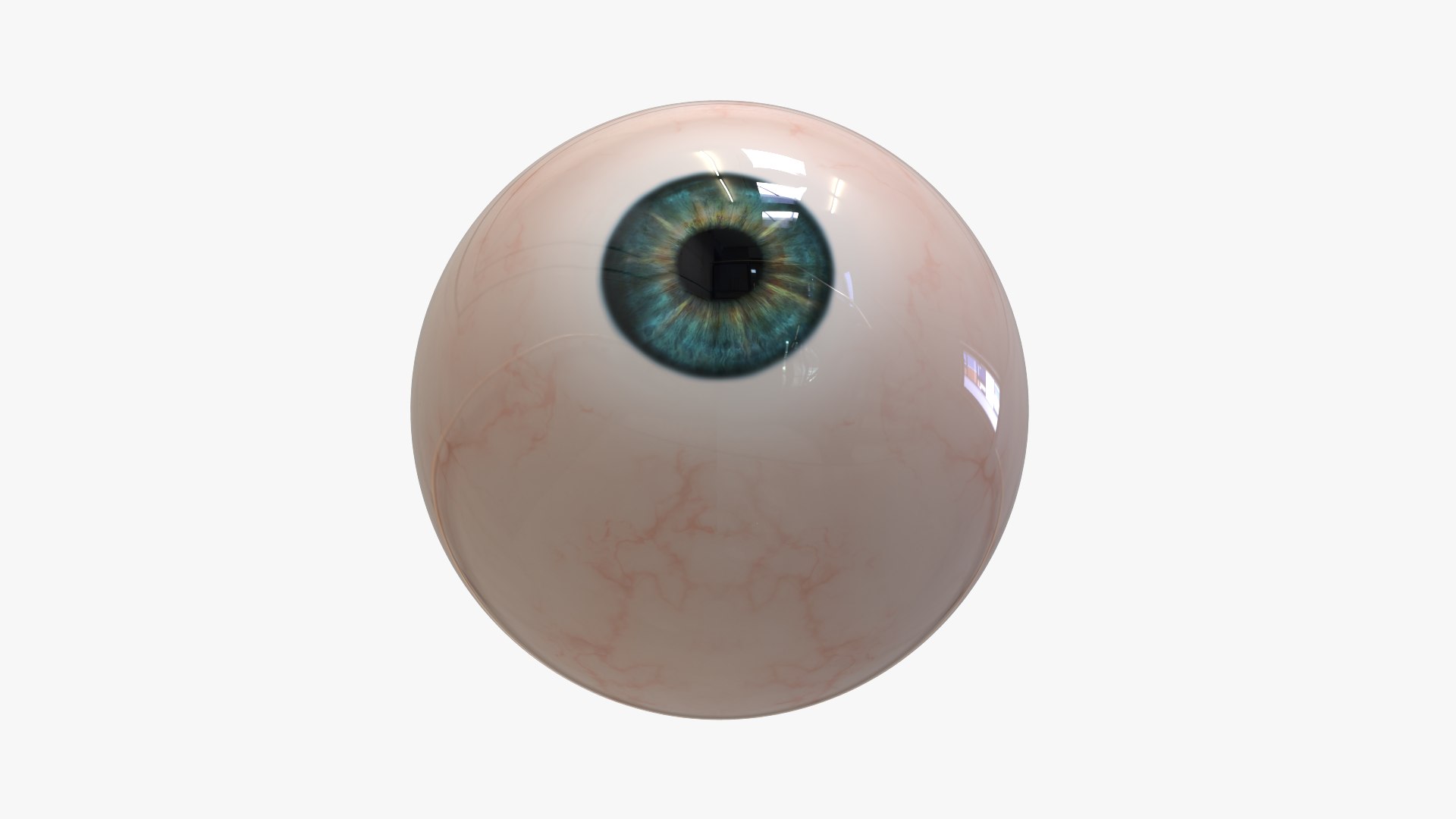 Cartoon Eyeball Character Model - TurboSquid 2123280