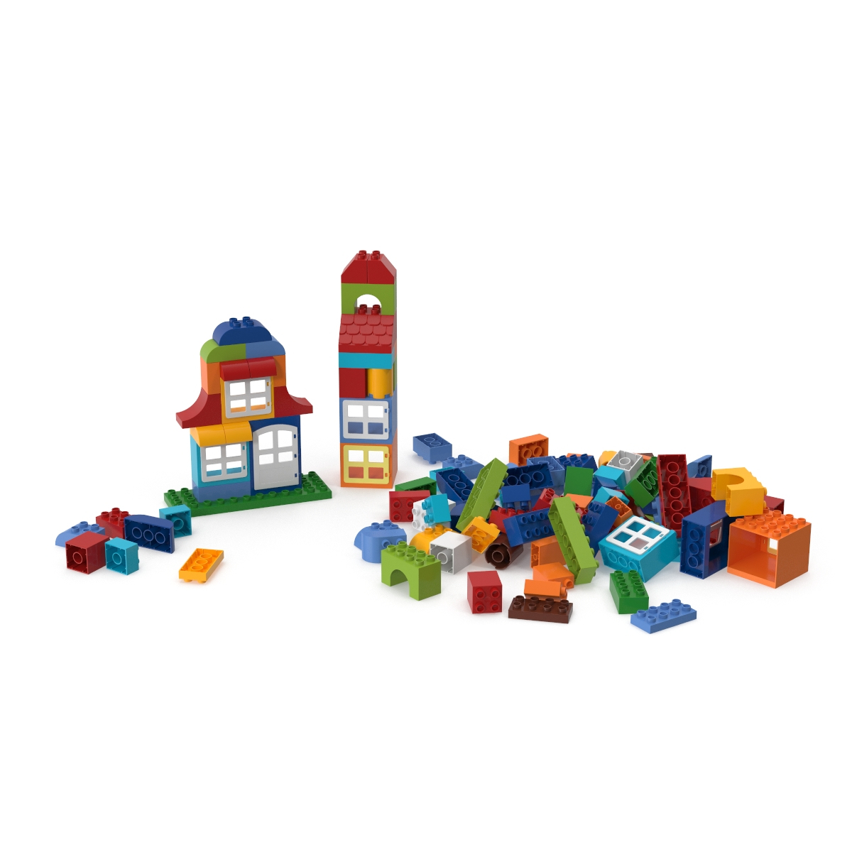 modelo 3d Lego Duplo Set 2 - TurboSquid 1270550