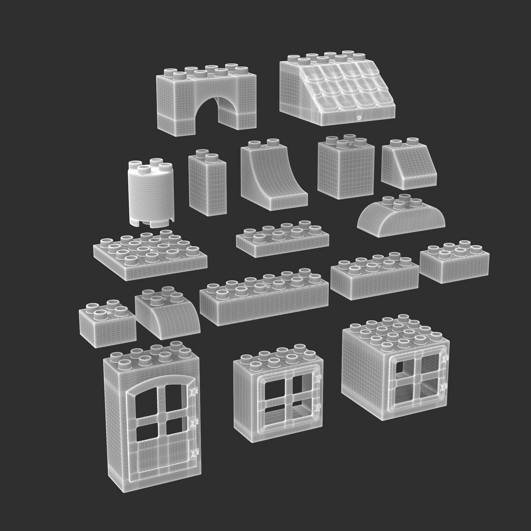 3D Model Duplo Set Lego - TurboSquid 1270550