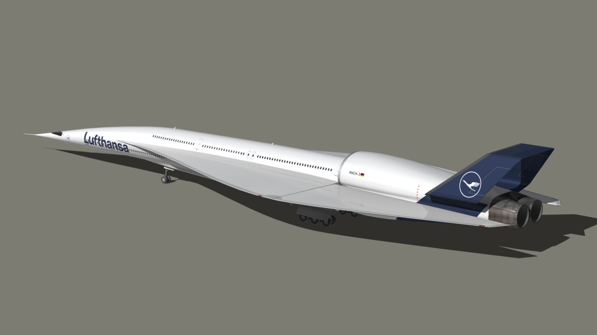 3D Ssa Airliner Concept - TurboSquid 1709831