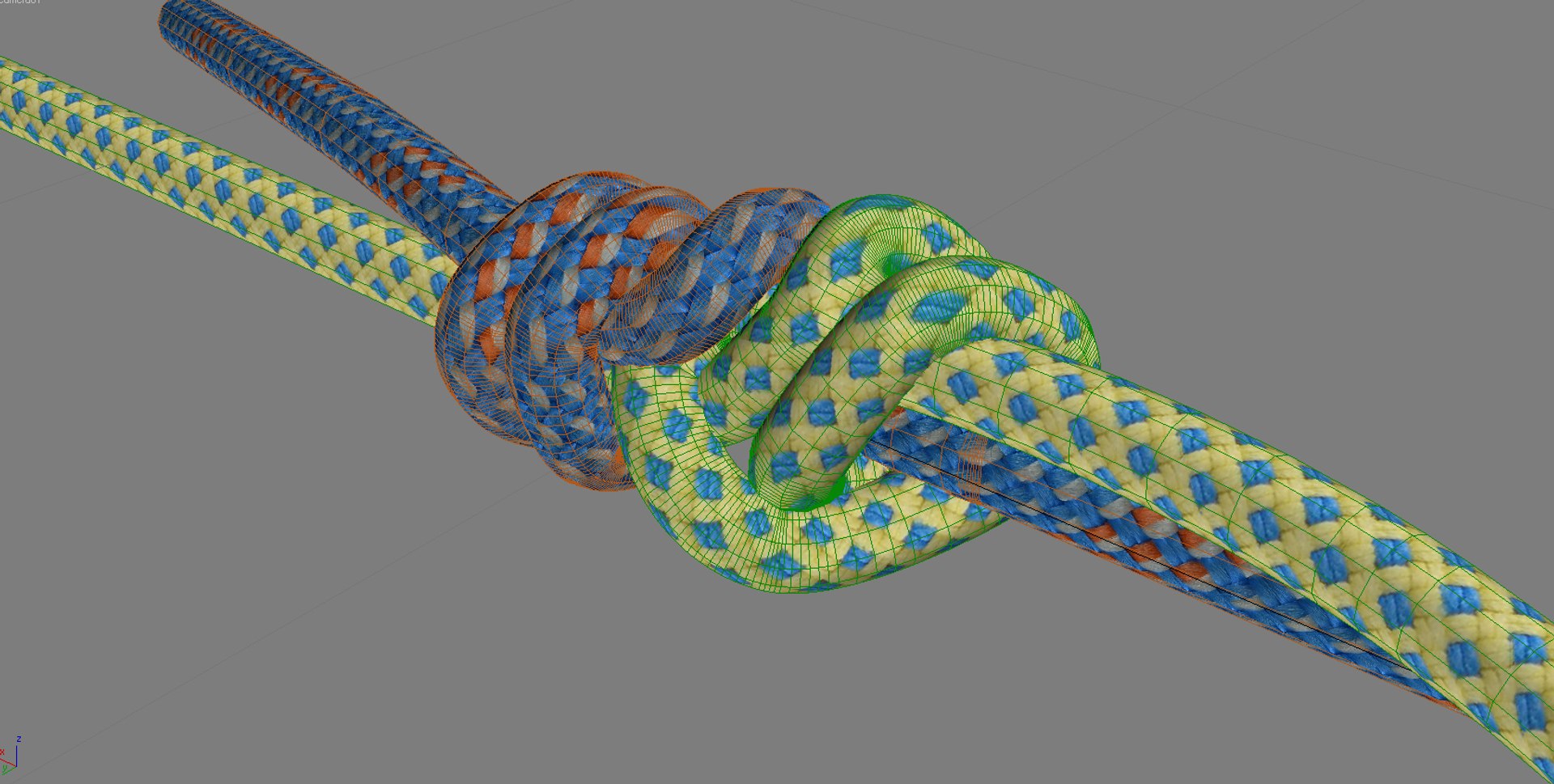 3d Climbing Rope