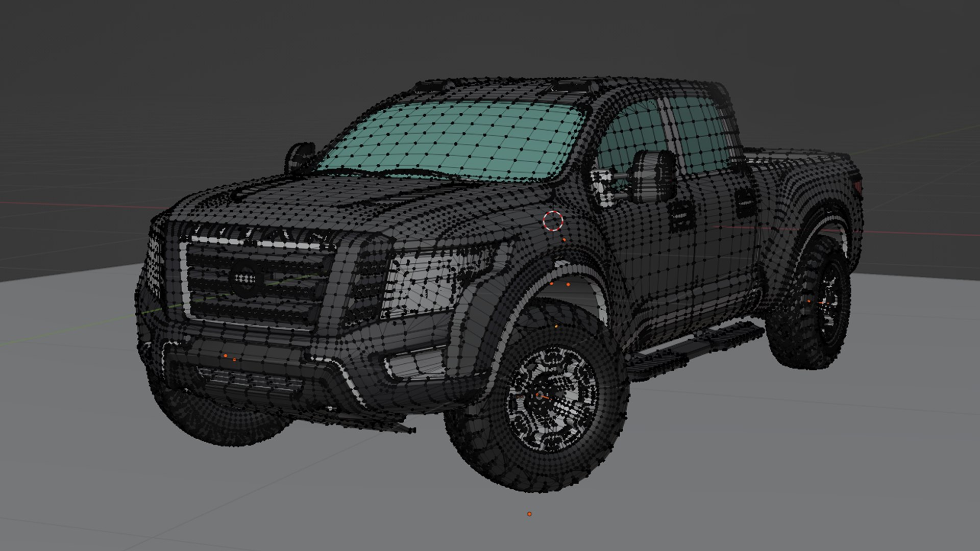 Nissan Titan Car - Vehicle - Truck 3D Model - TurboSquid 1956644
