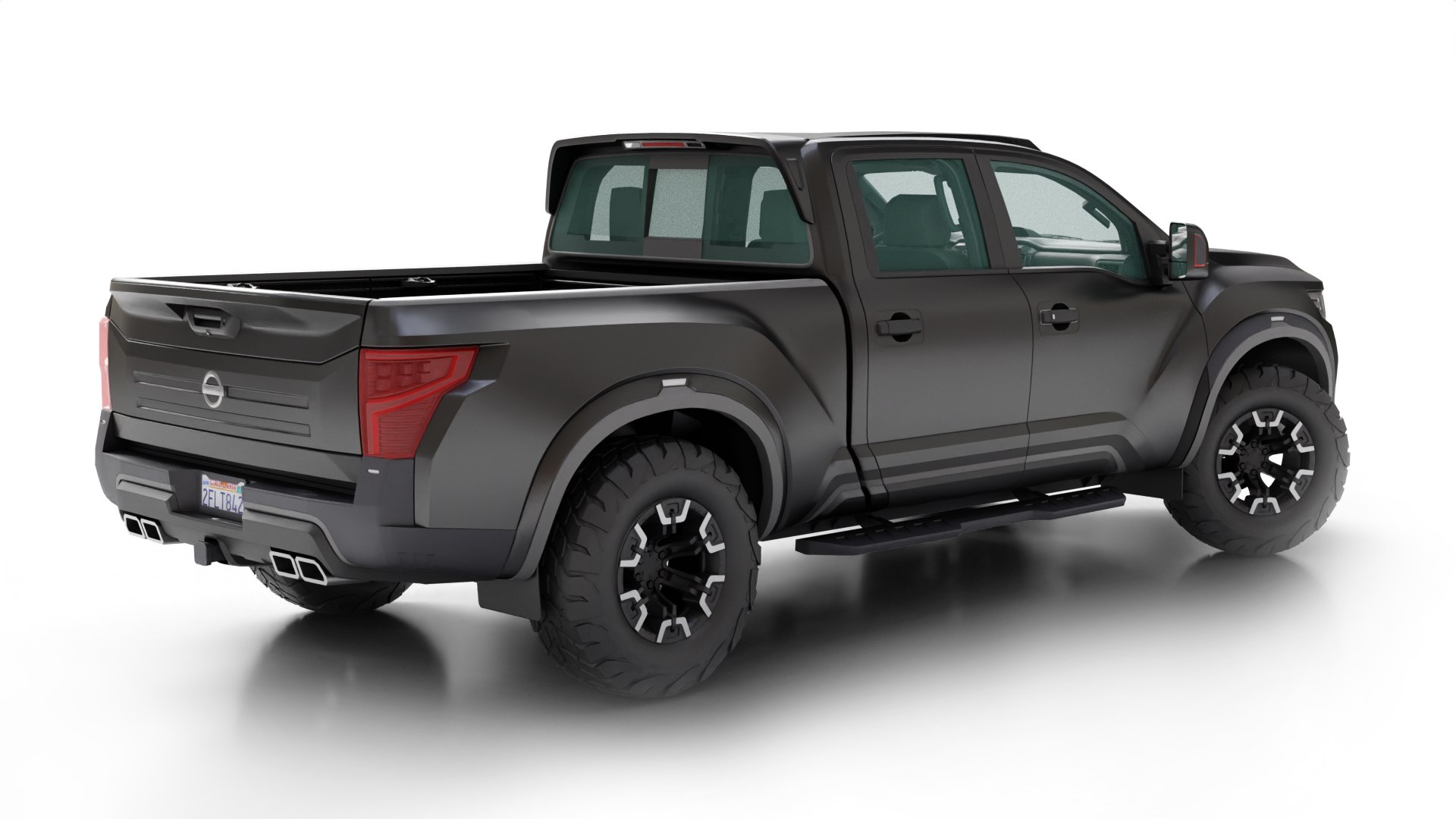 Nissan Titan Car - Vehicle - Truck 3D Model - TurboSquid 1956644