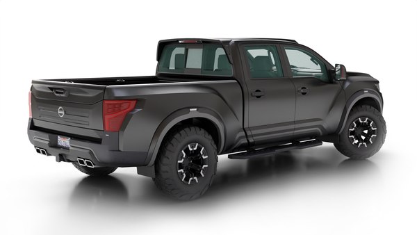 Nissan Titan Car - Vehicle - Truck 3D model - TurboSquid 1956644