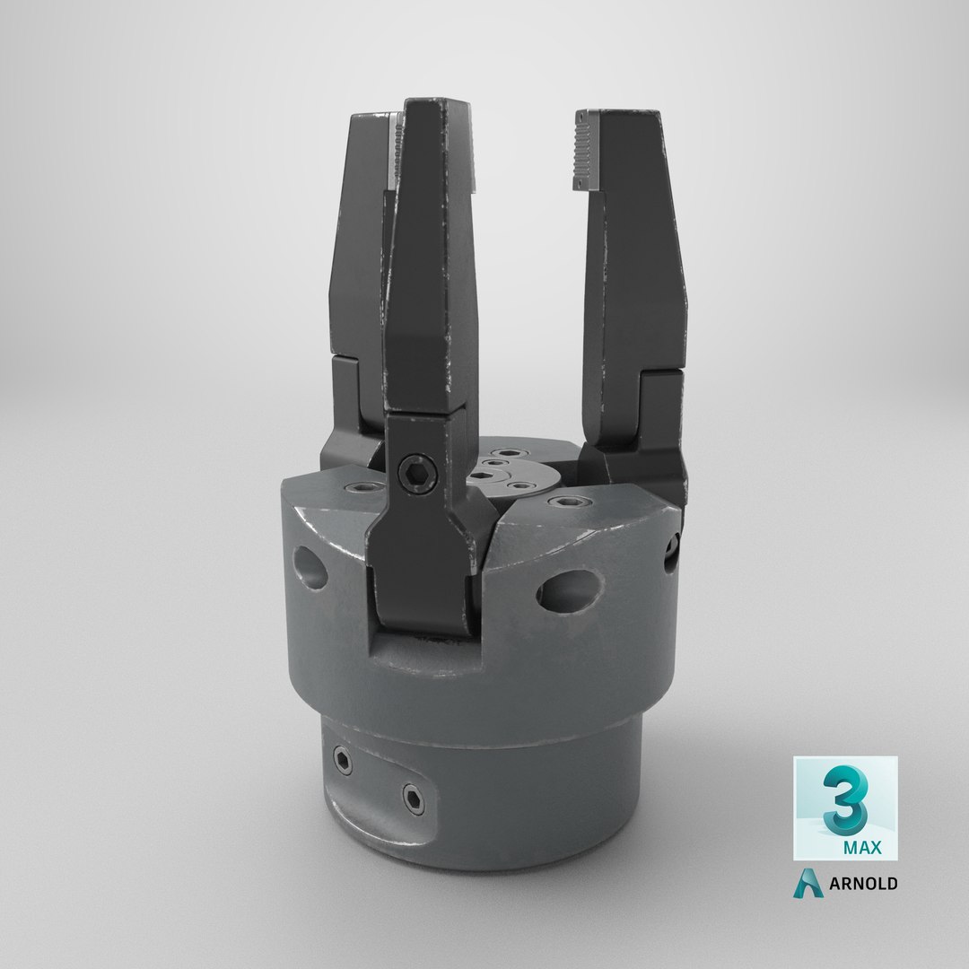 3-Finger Robot Gripper 3D Model - TurboSquid 2066254