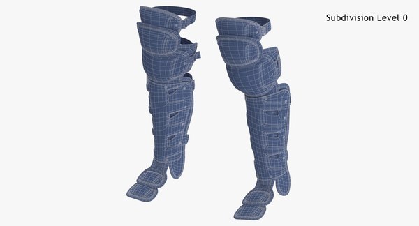 Shin Guards 3D model - TurboSquid 1865011