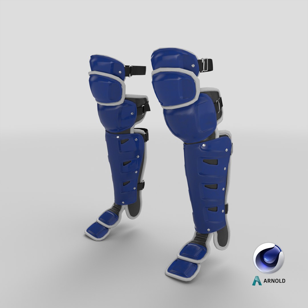Shin Guards 3D model - TurboSquid 1865011