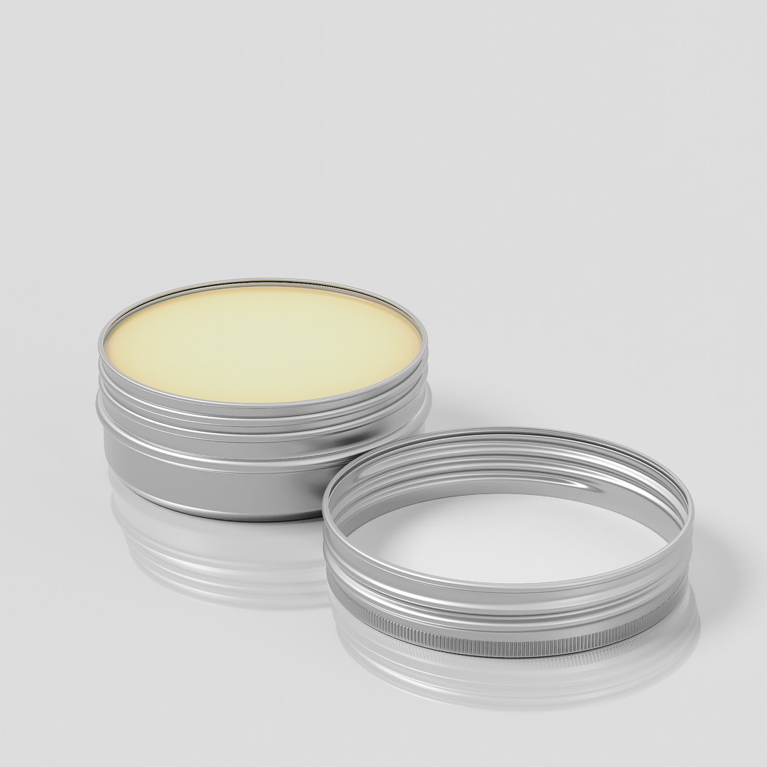 Cream Jar 03 3D Model - TurboSquid 1962755