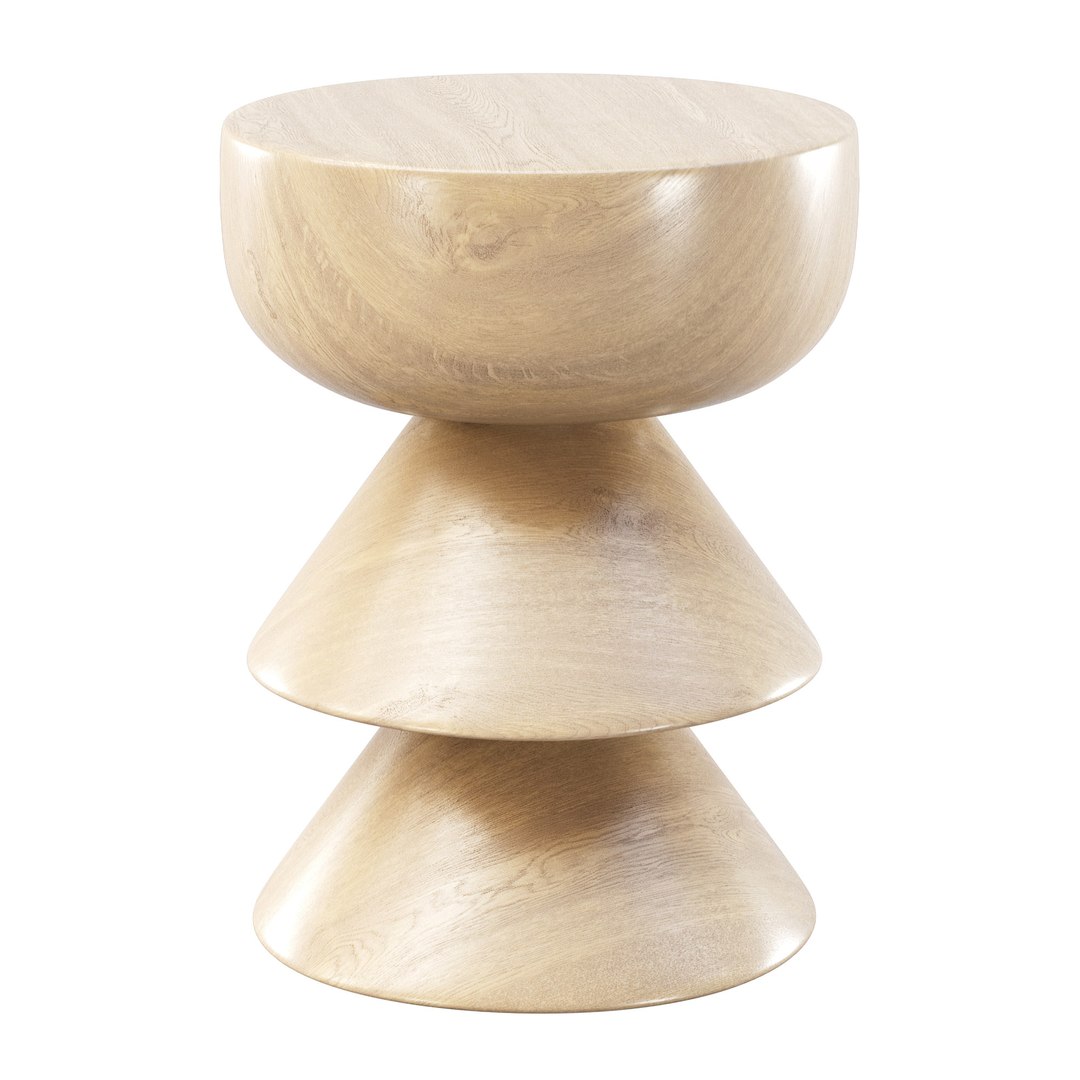 3D Model Stool Short Skirt By Pols Potten - TurboSquid 1848603