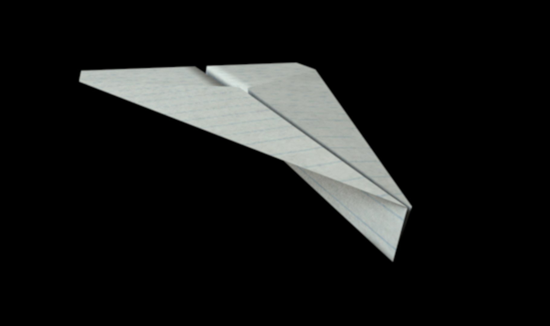 Maya Paper Airplane