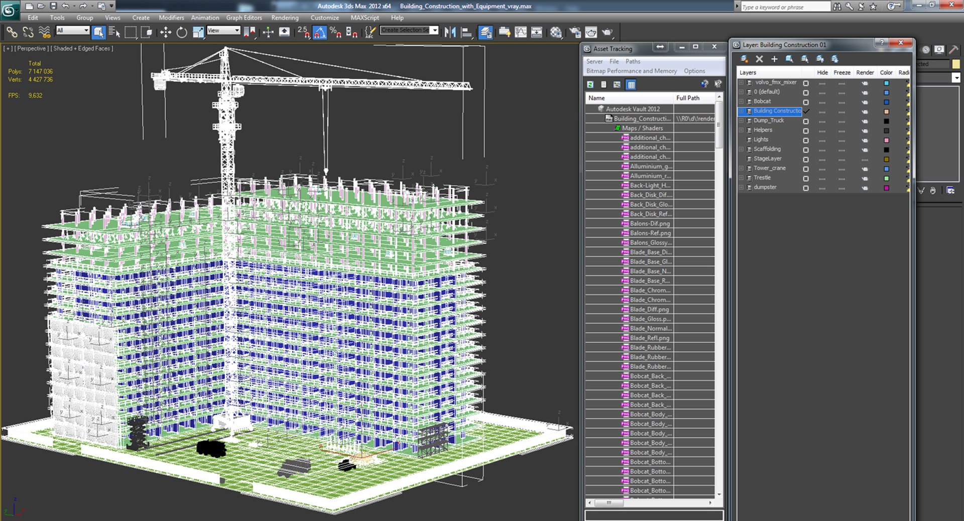 3D building construction equipment - TurboSquid 1235069