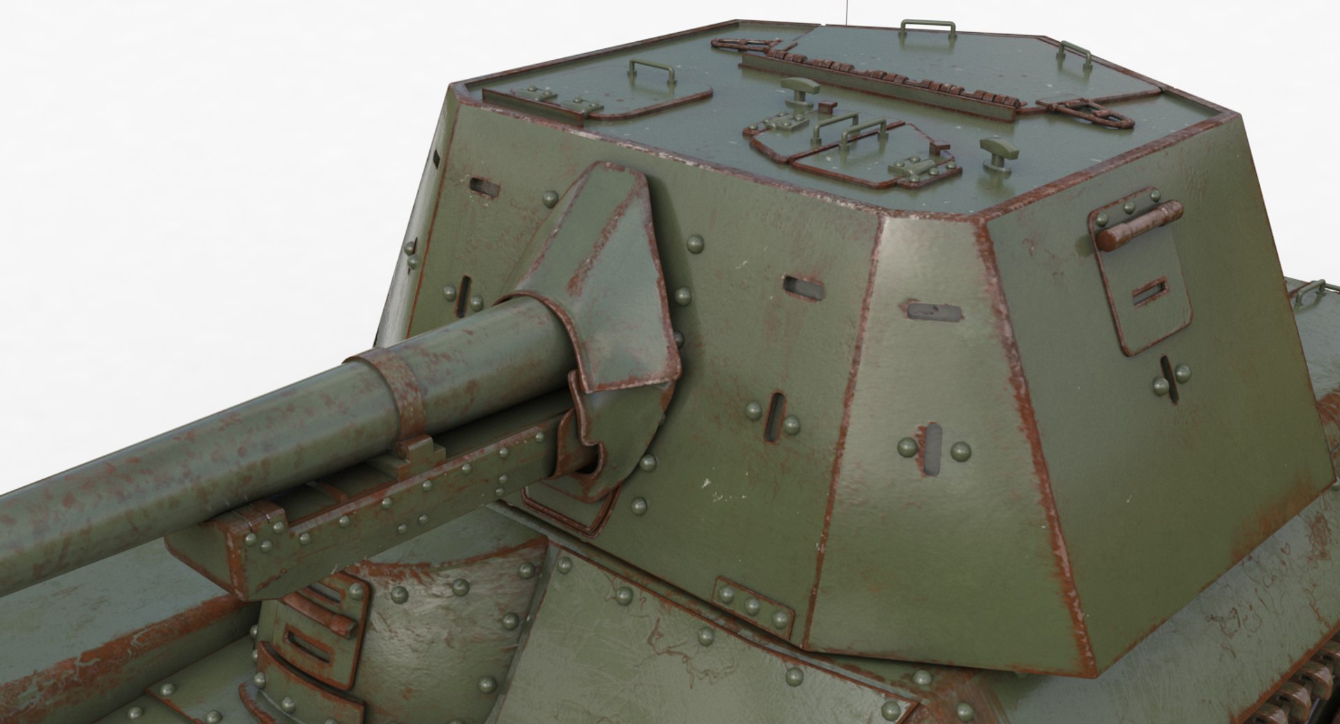3D Tank Type 3 Chi-nu Model - TurboSquid 1644974
