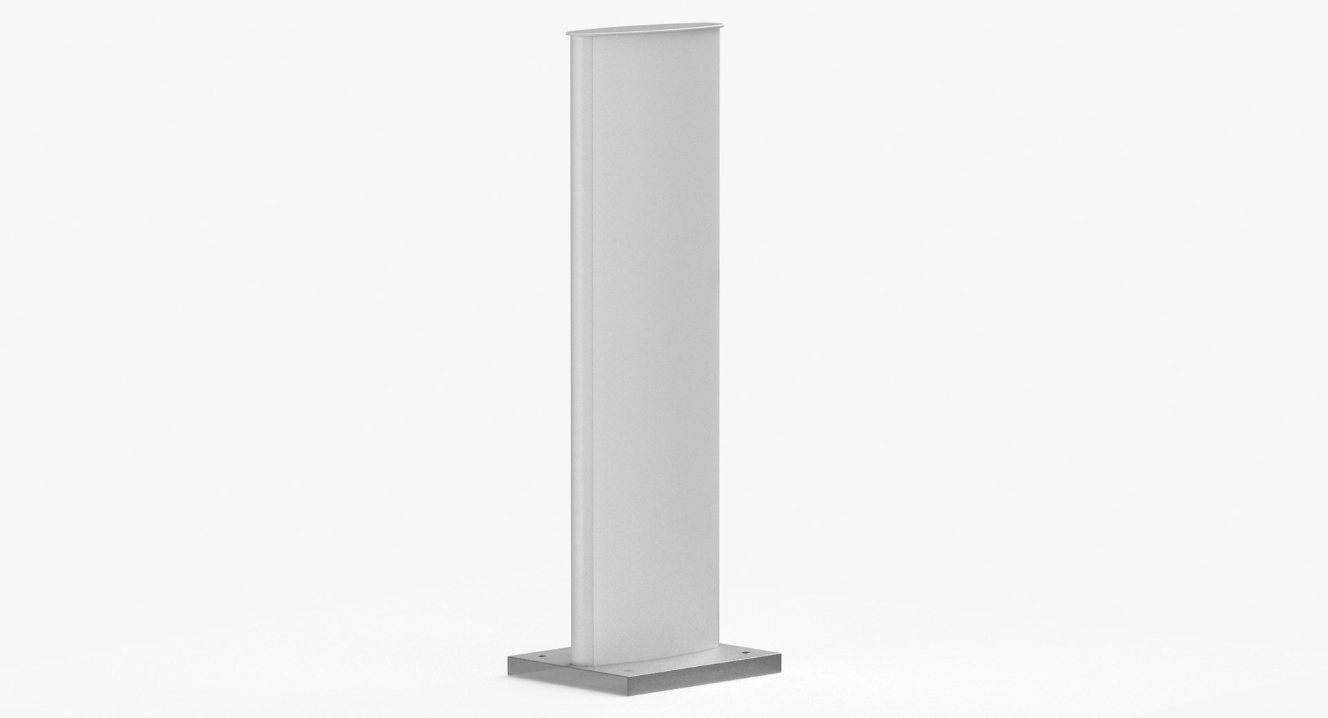 3D Check In Floor Signage Type 01 And 02 Blank Clean And Graphic Dirty ...