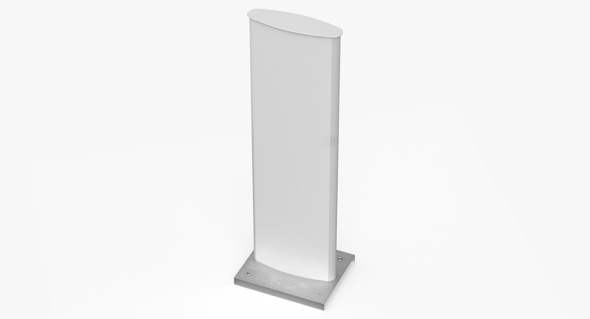 3D Check In Floor Signage Type 01 And 02 Blank Clean And Graphic Dirty ...