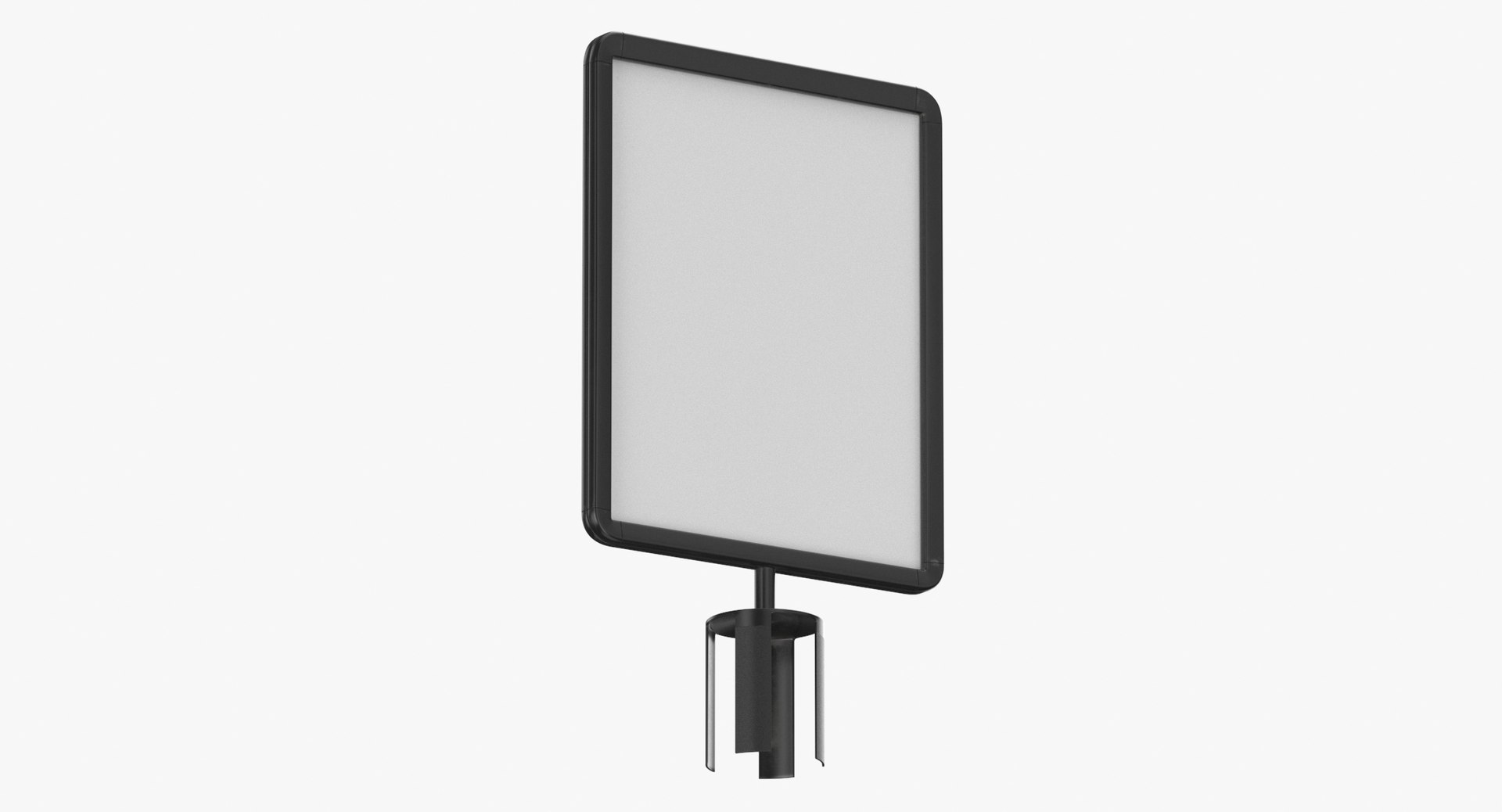 3D Check In Floor Signage Type 01 And 02 Blank Clean And Graphic Dirty ...