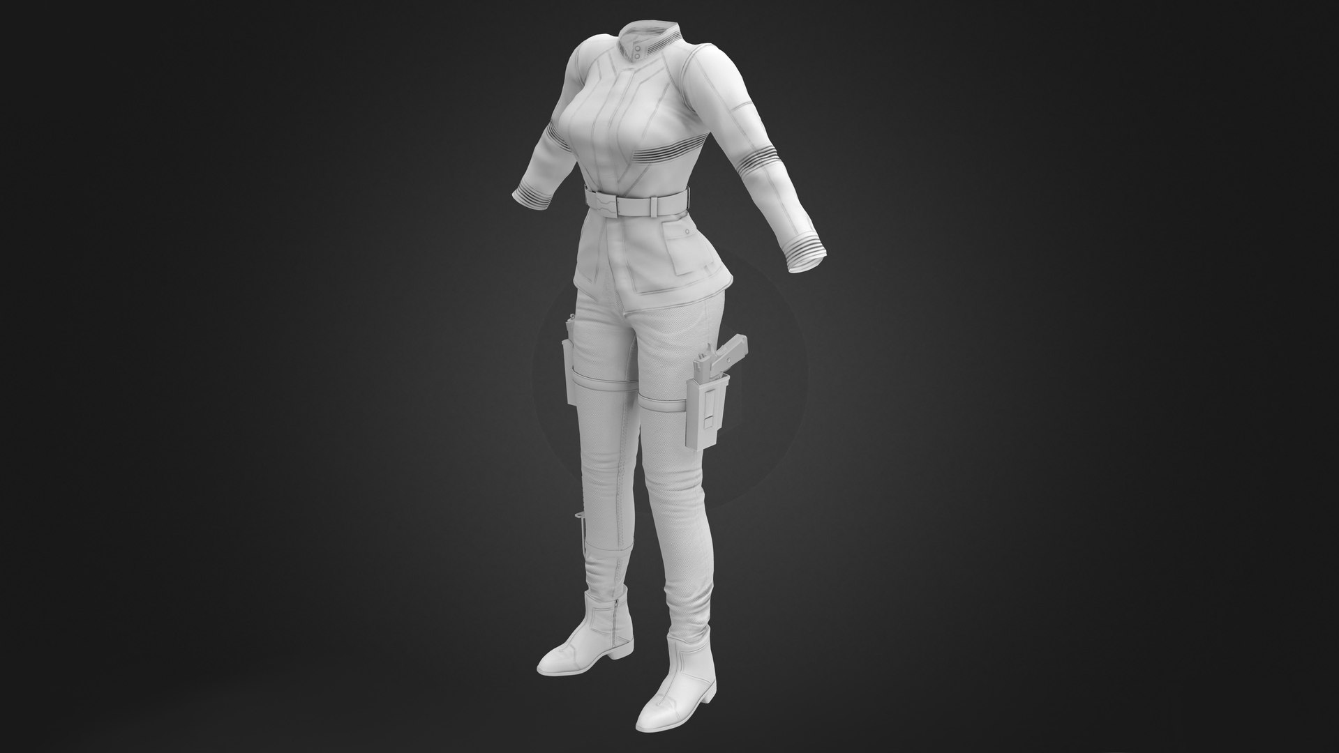 3D Agent 13 Full Outfit Model - TurboSquid 1875748