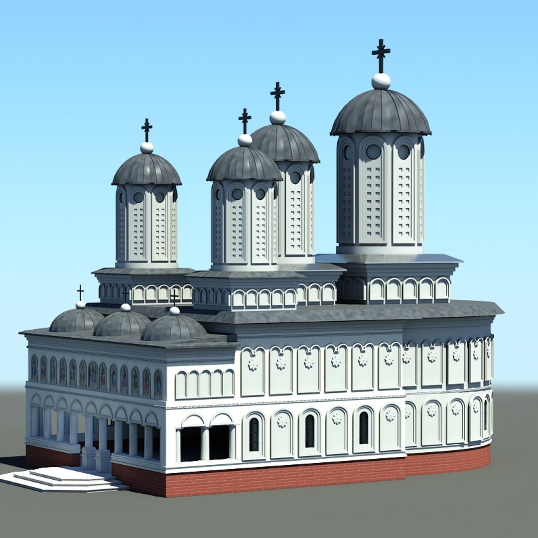 3d Model Orthodox Church