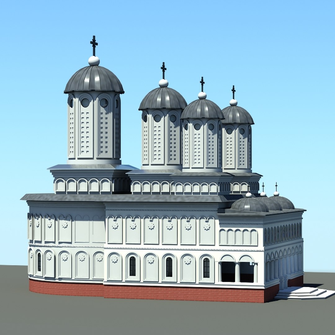3d Model Orthodox Church