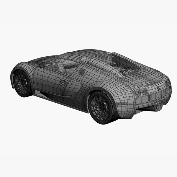 bugatti veyron 3d model