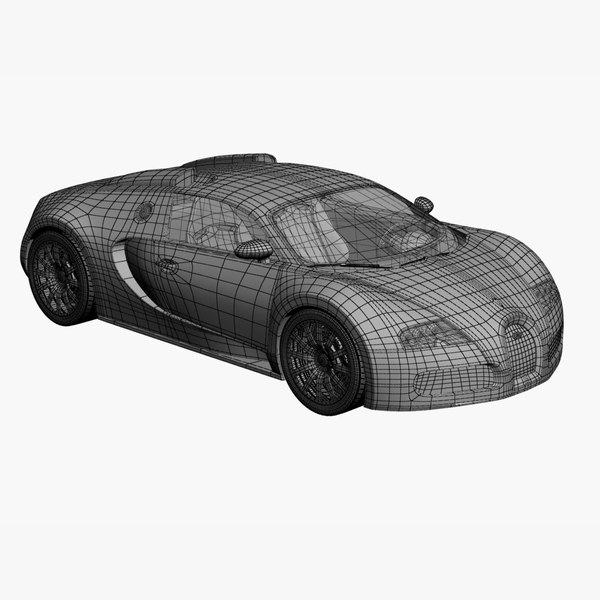 bugatti veyron 3d model