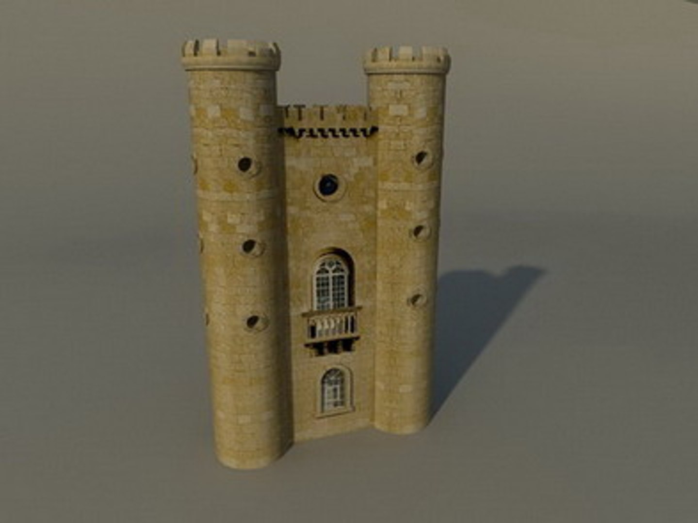 Medieval Castle 3d Max
