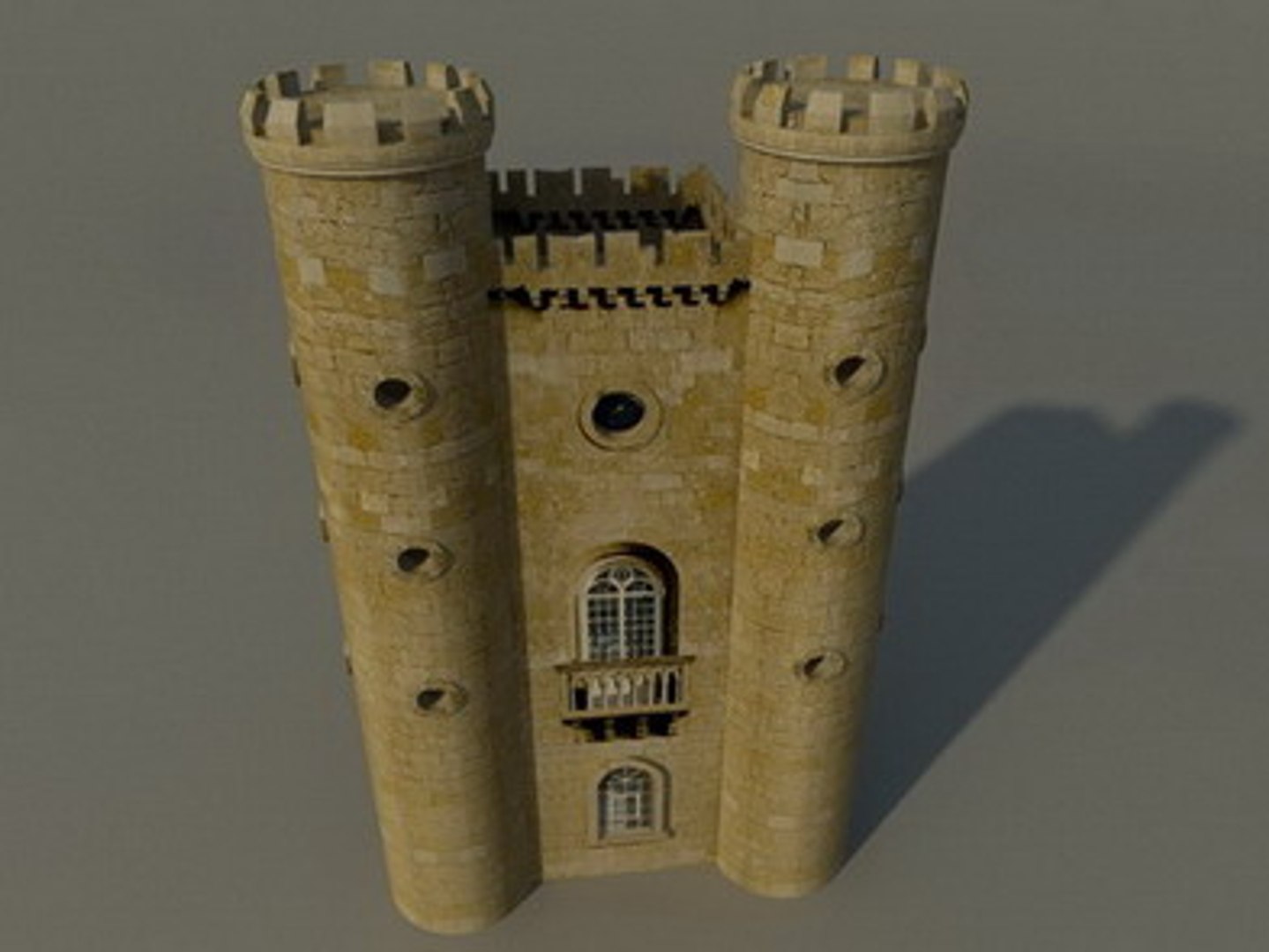 Medieval Castle 3d Max