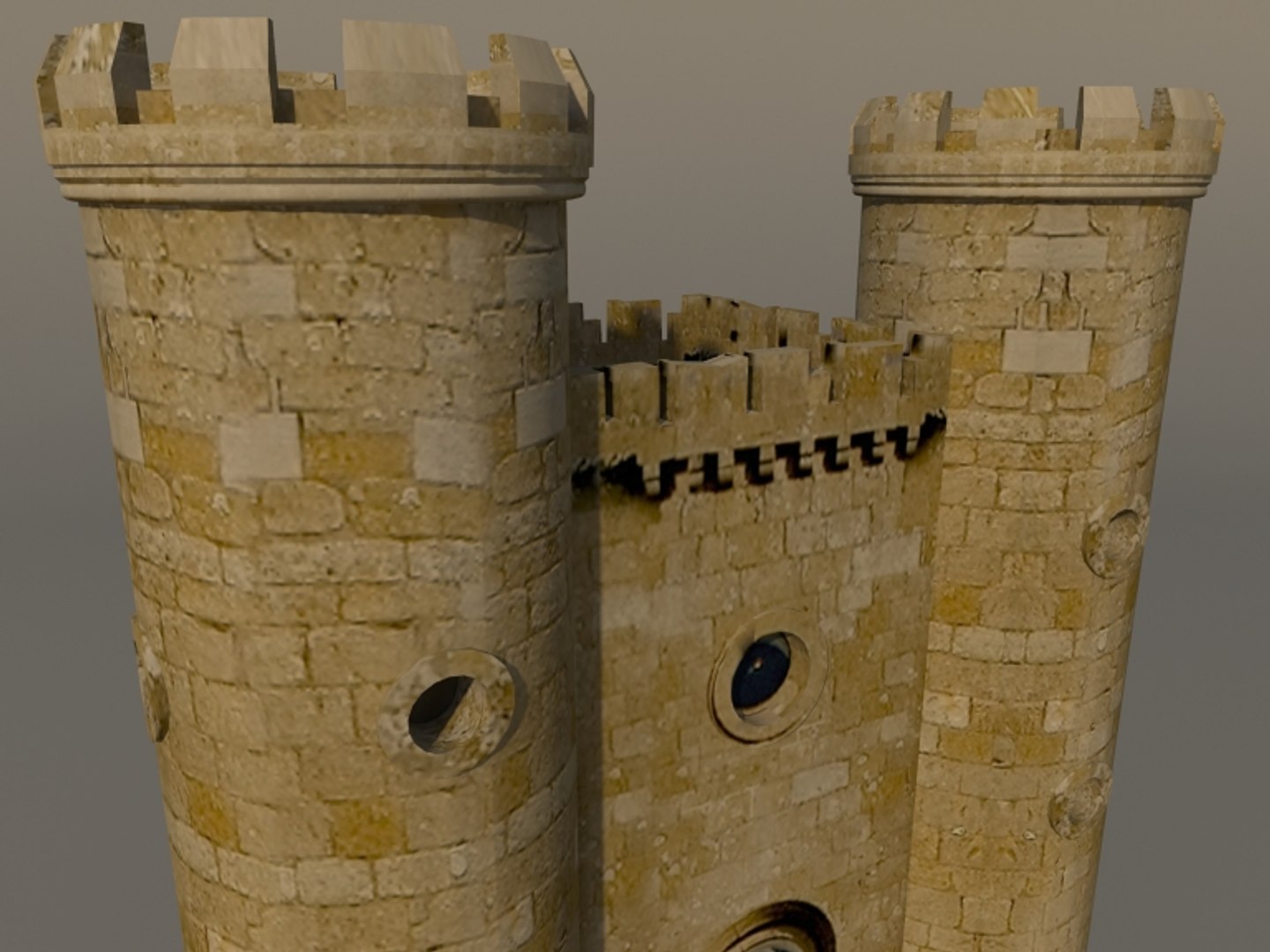 Medieval Castle 3d Max