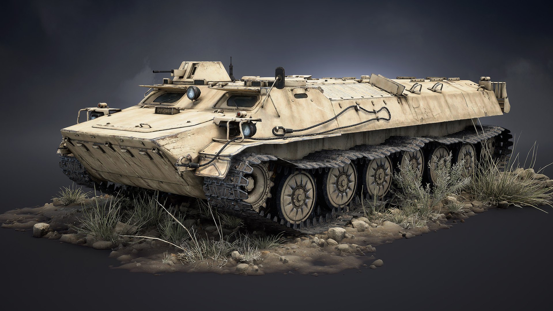 3D MT-LB Game Ready Version 3 Model - TurboSquid 2117385