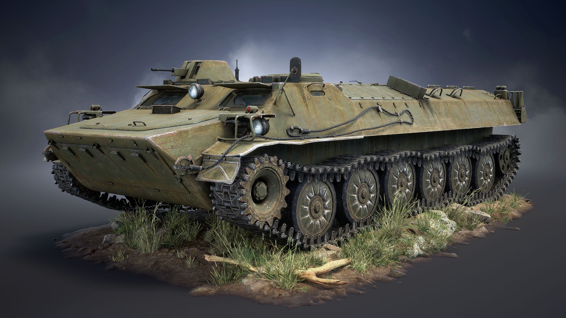 3D MT-LB Game Ready Version 3 Model - TurboSquid 2117385