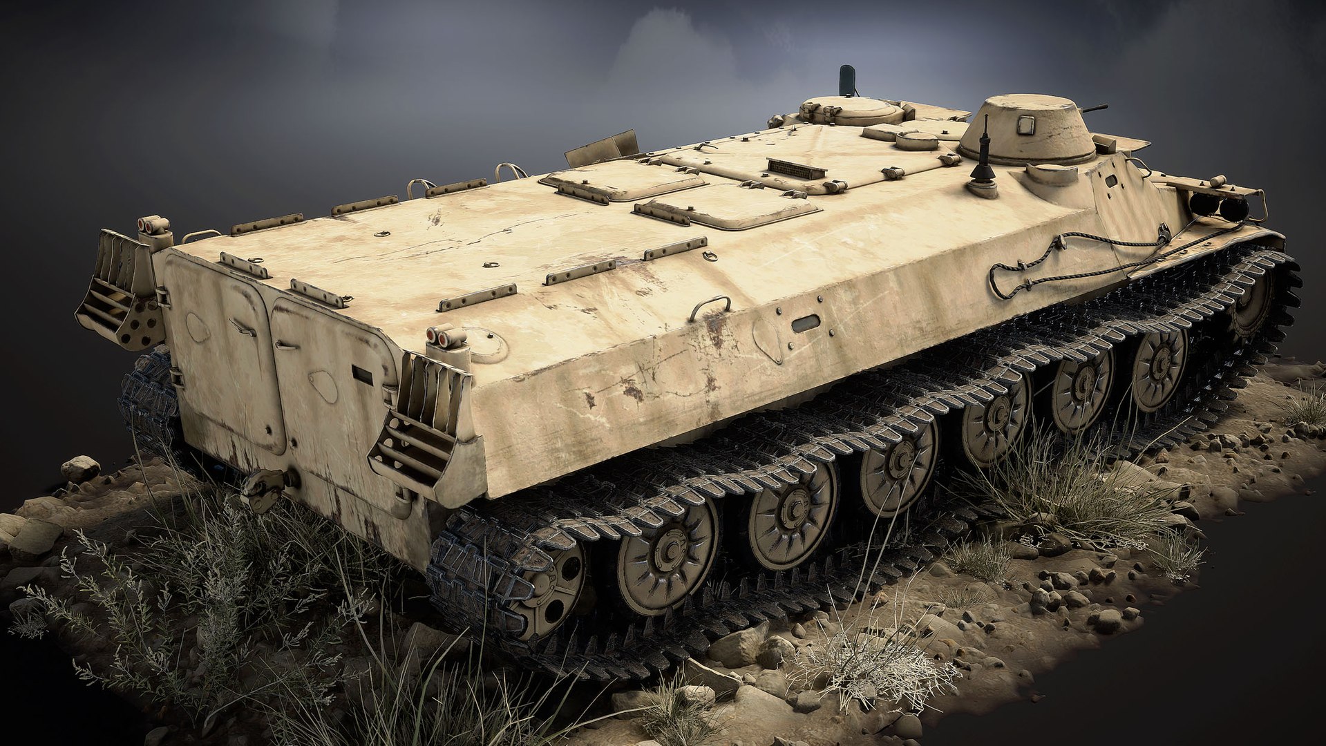 3D MT-LB Game Ready Version 3 Model - TurboSquid 2117385