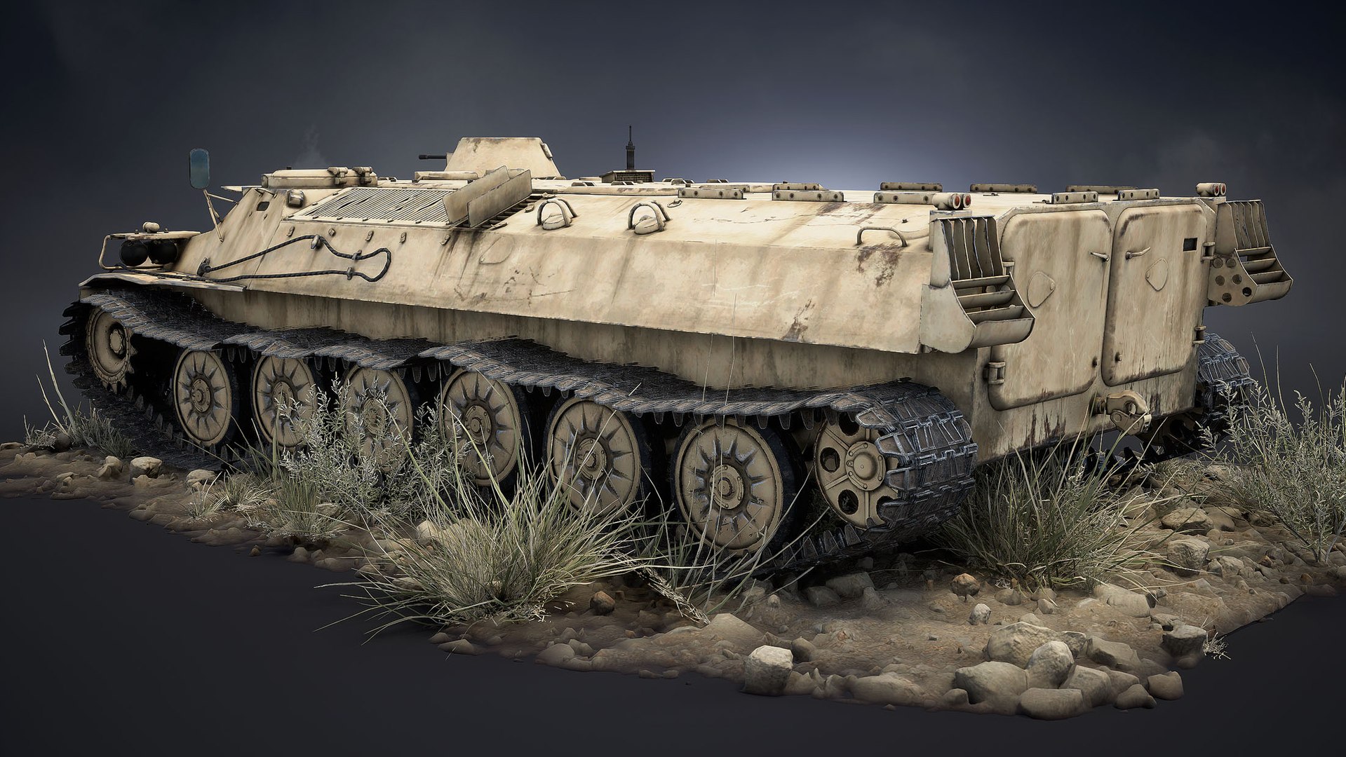 3D MT-LB Game Ready Version 3 Model - TurboSquid 2117385