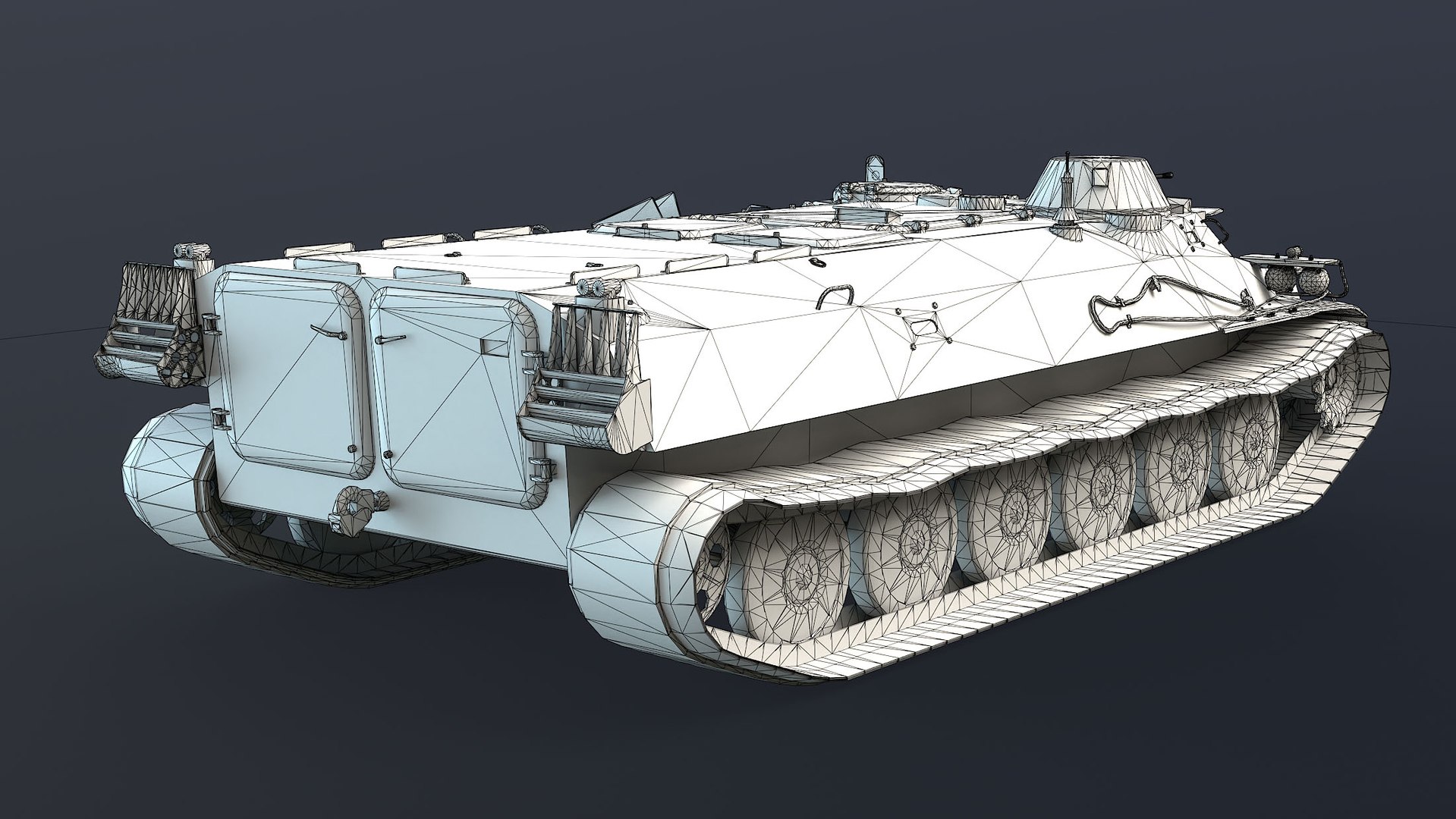 3D MT-LB Game Ready Version 3 Model - TurboSquid 2117385