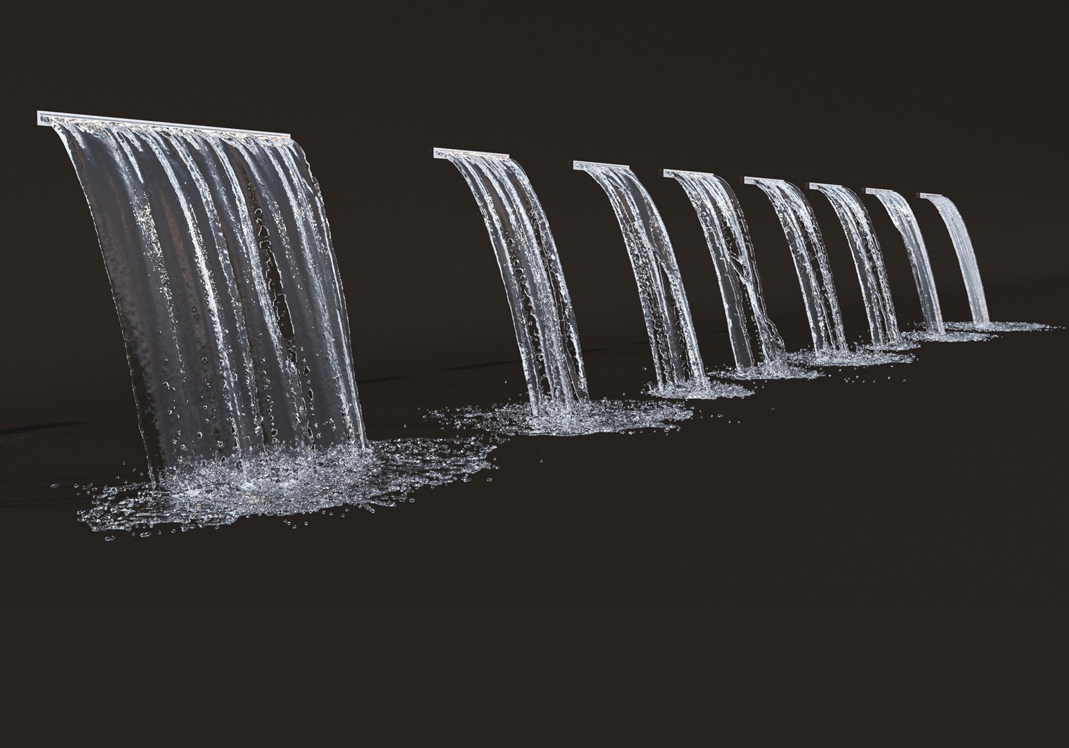 3D Model Collection Waterfall Fountains Cascade - 12 - TurboSquid 1927729