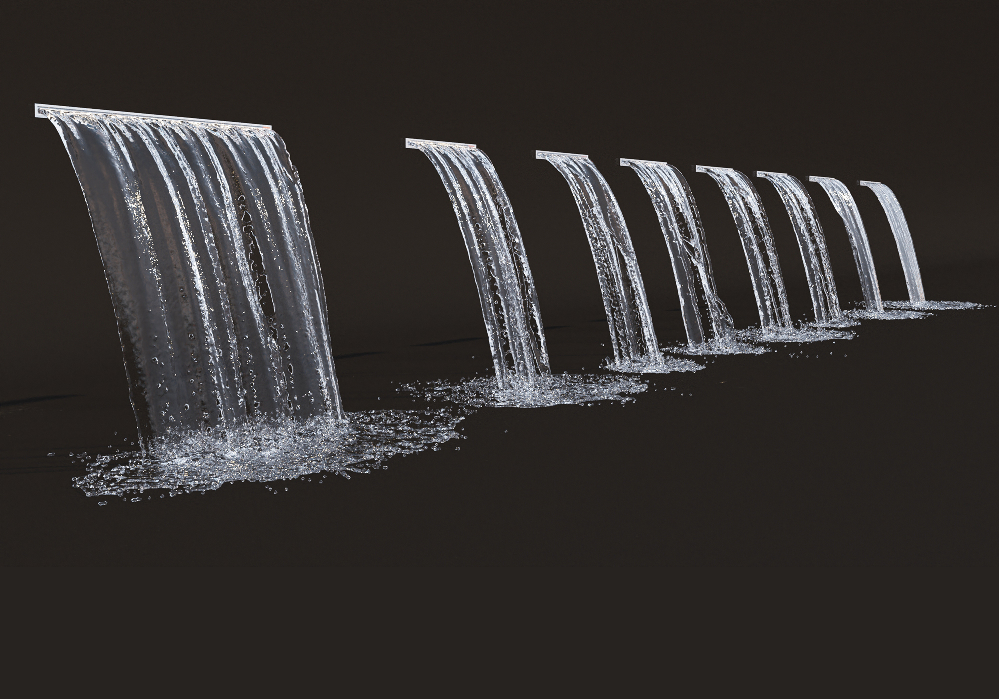 modelo 3d collection waterfall Fountains cascade - 12 - TurboSquid 1927729