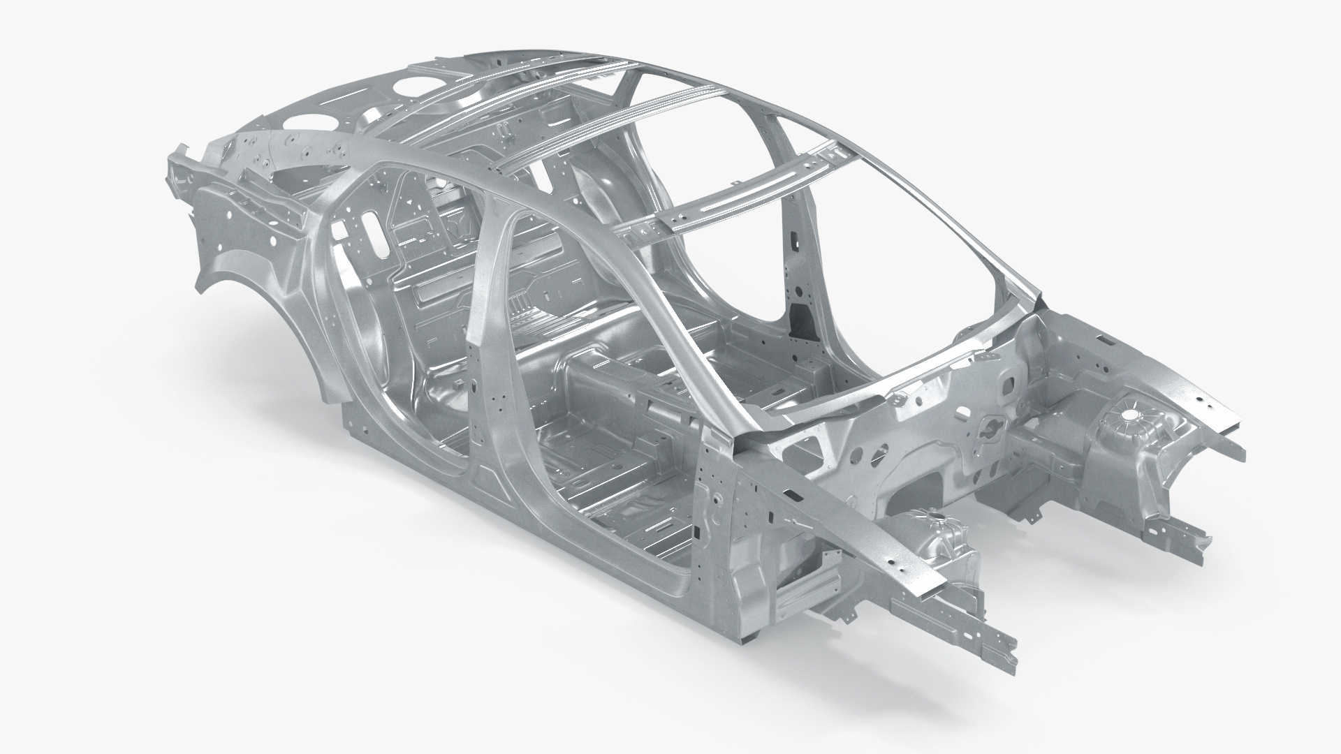 Sedan Frame 3D - TurboSquid 2230541