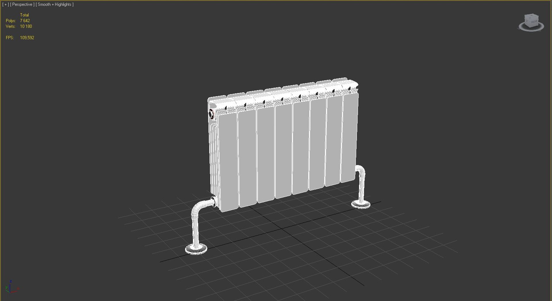 3D model radiator heater - TurboSquid 1343226