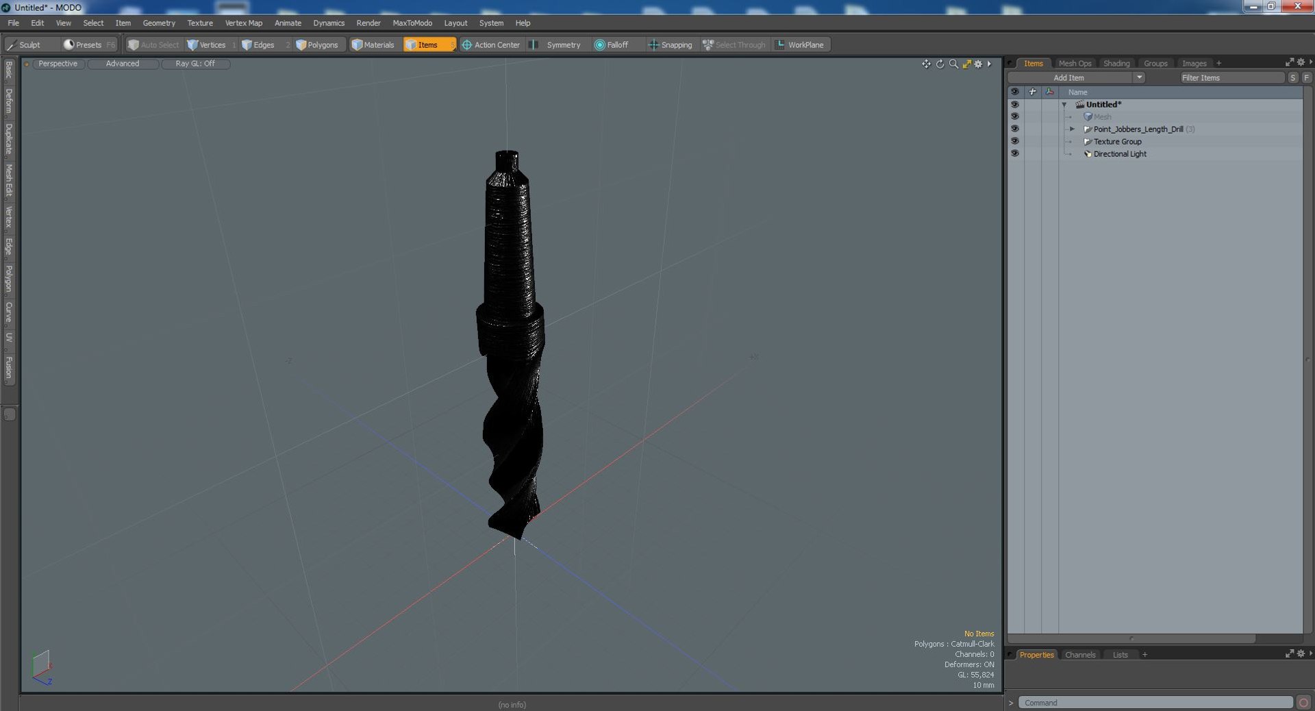 Point Jobbers Length Drill 3D Model - TurboSquid 2190573