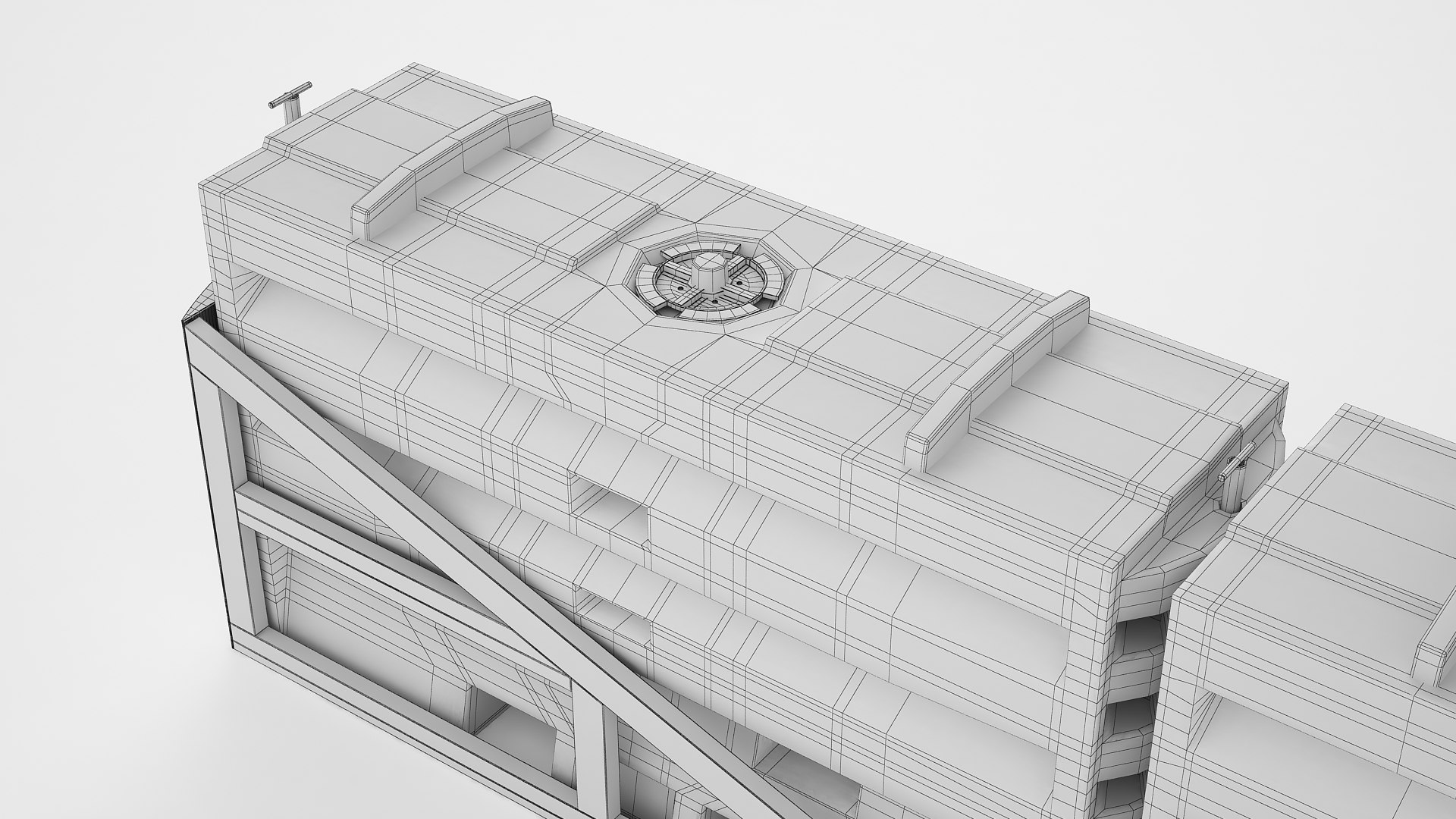 3D Traffix Sled Barrier Model - TurboSquid 1553537
