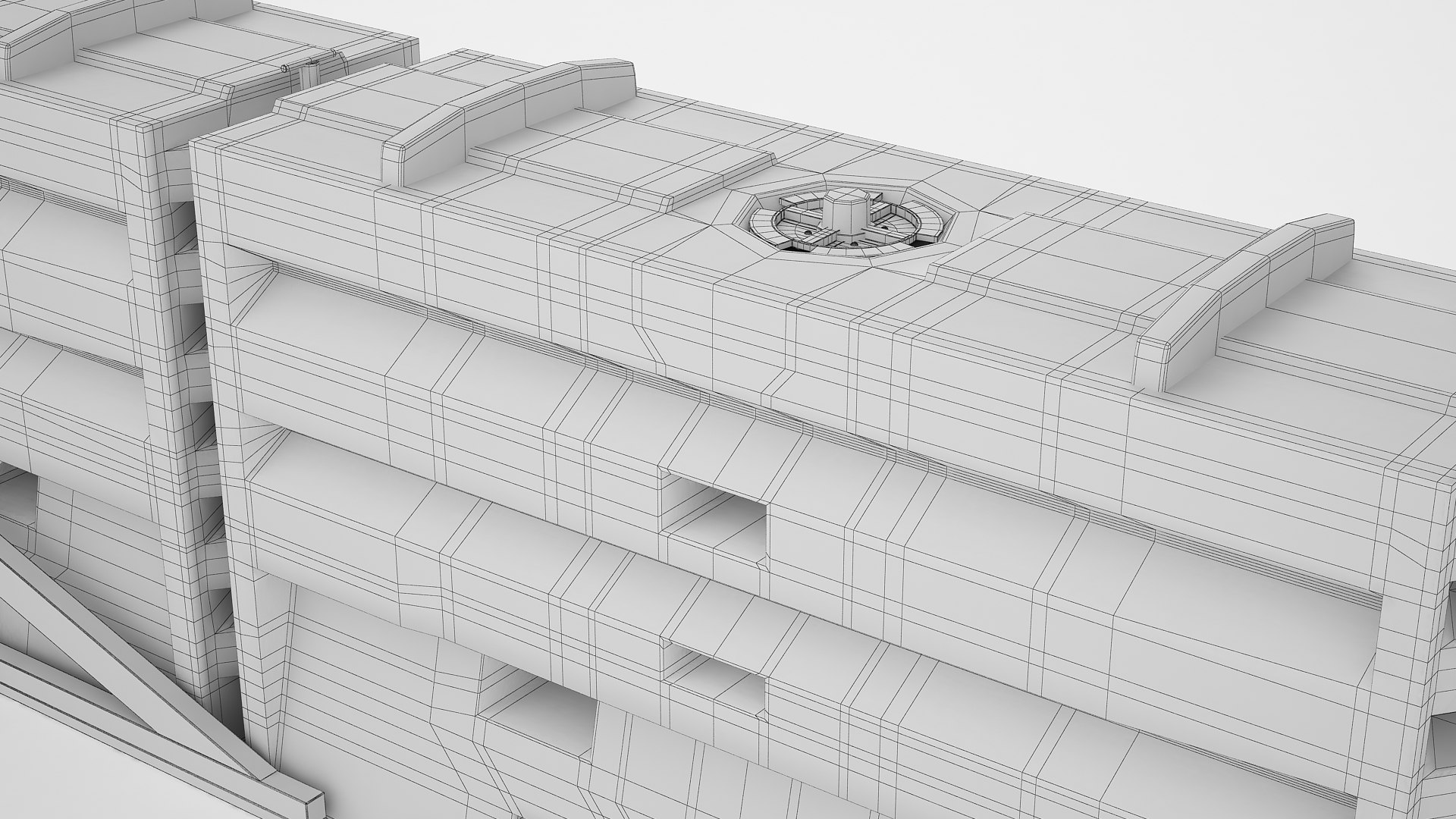 3D Traffix Sled Barrier Model - TurboSquid 1553537
