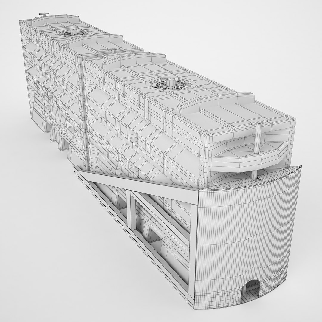 3D Traffix Sled Barrier Model - TurboSquid 1553537