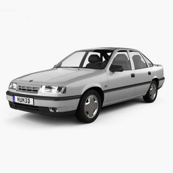 Opel vectra 1988 3D model - TurboSquid 1495245