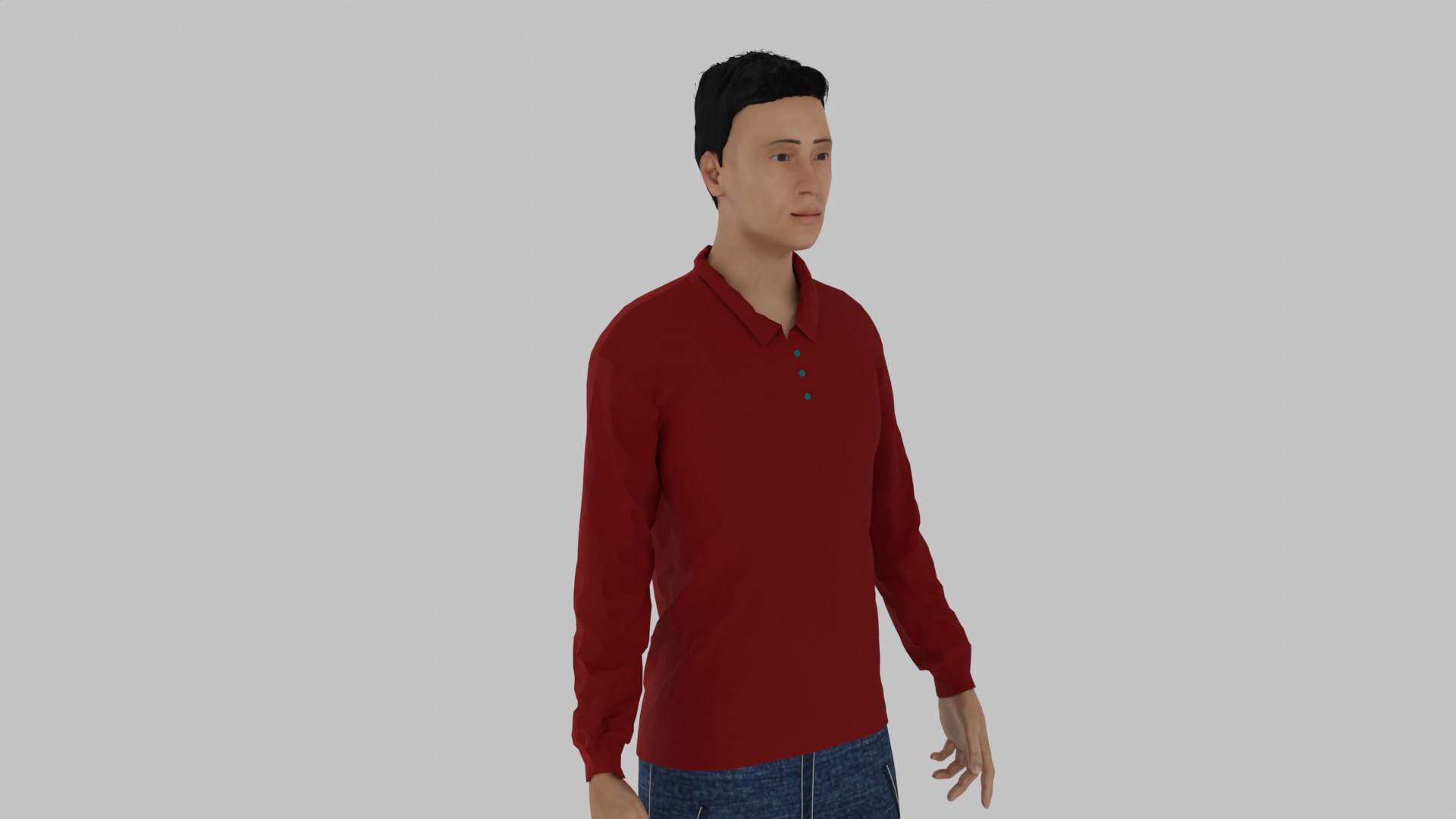 Man - Human 3D Model - TurboSquid 1971022