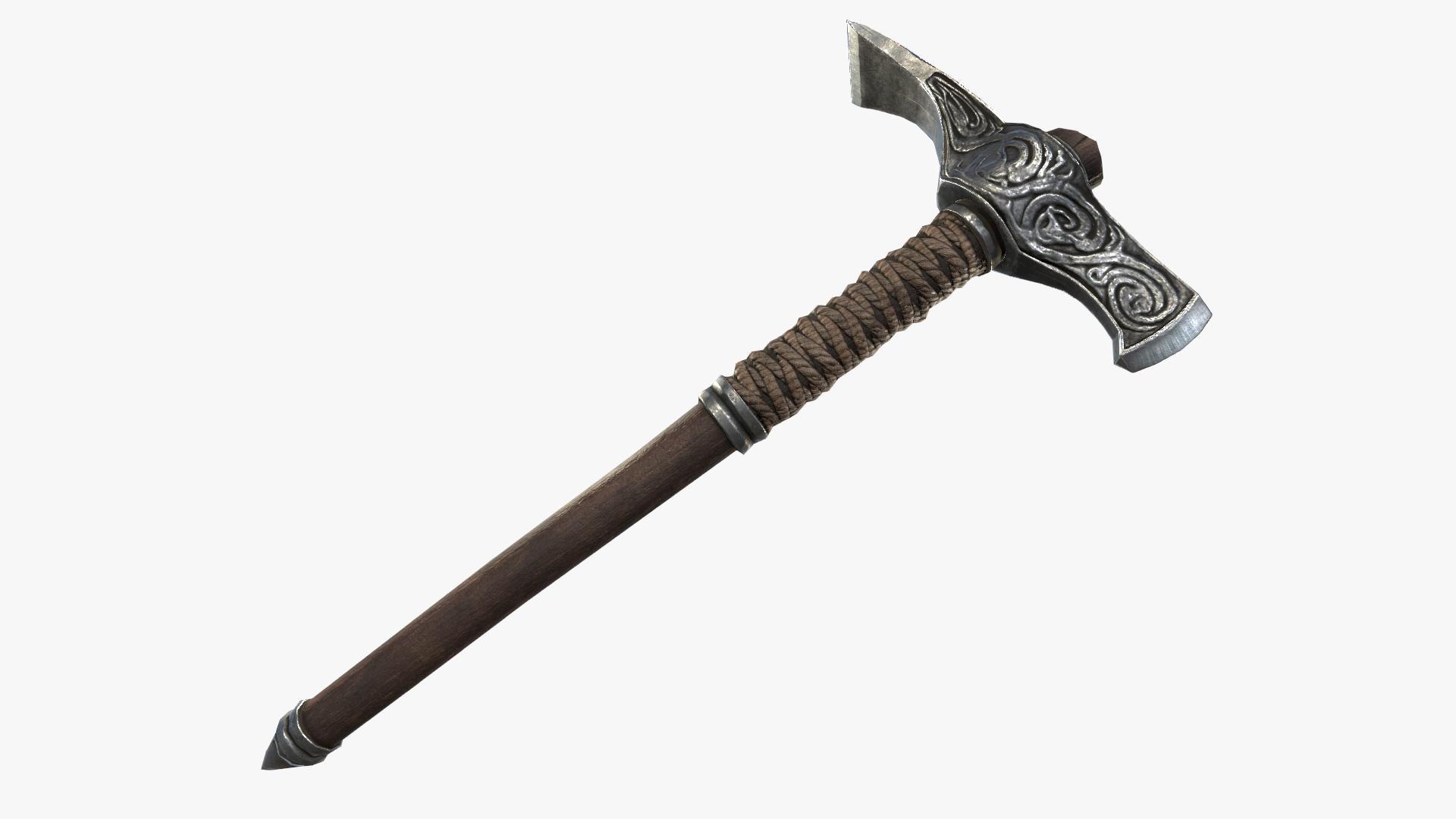 Fantasy Axe RPG Mattock Pickaxe Double Axe Great Axe Battle Axe Great ...