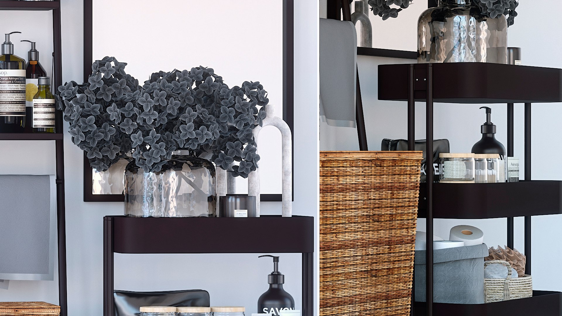 Bathroom Rack 3D Model - TurboSquid 1723493